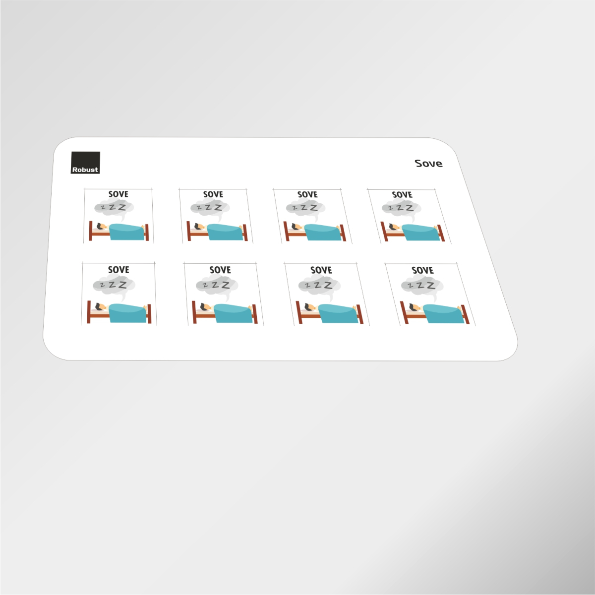 Sove Ark - Pictogram art lige til at bruge i en flipflap